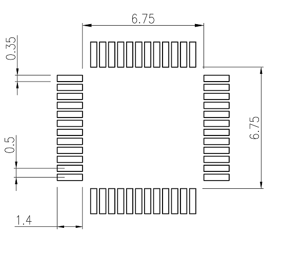 LQFP48-P-0707-0.50 | 封装与包装信息 | 东芝半导体&存储产品中国官网