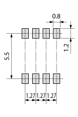 SO8 | 封装与包装信息 | 东芝半导体&存储产品中国官网