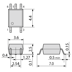 TLP115 | 隔离器／固态继电器 | 东芝半导体&存储产品中国官网