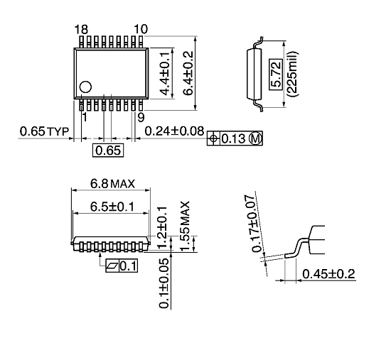 TBD62083AFNG | 晶体管阵列 | 东芝半导体&存储产品中国官网