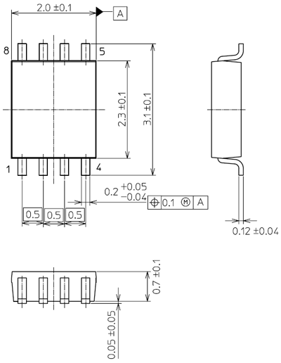 TC7WP3125FK | 通用逻辑IC | 东芝半导体&存储产品中国官网